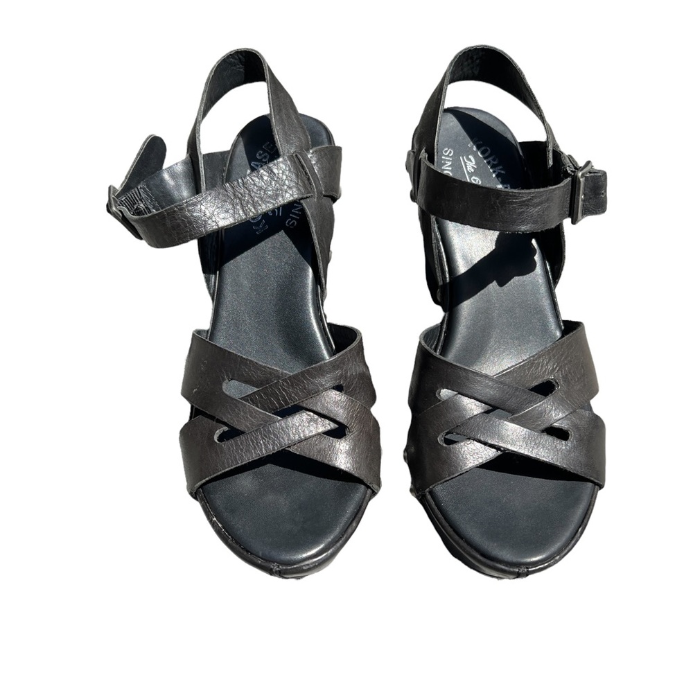 Korks By Kork-Ease Bagley Platform Heeled Sandal In B… - Gem Korks By Kork-Ease Bagley Platform Heeled Sandal In B… - Gem